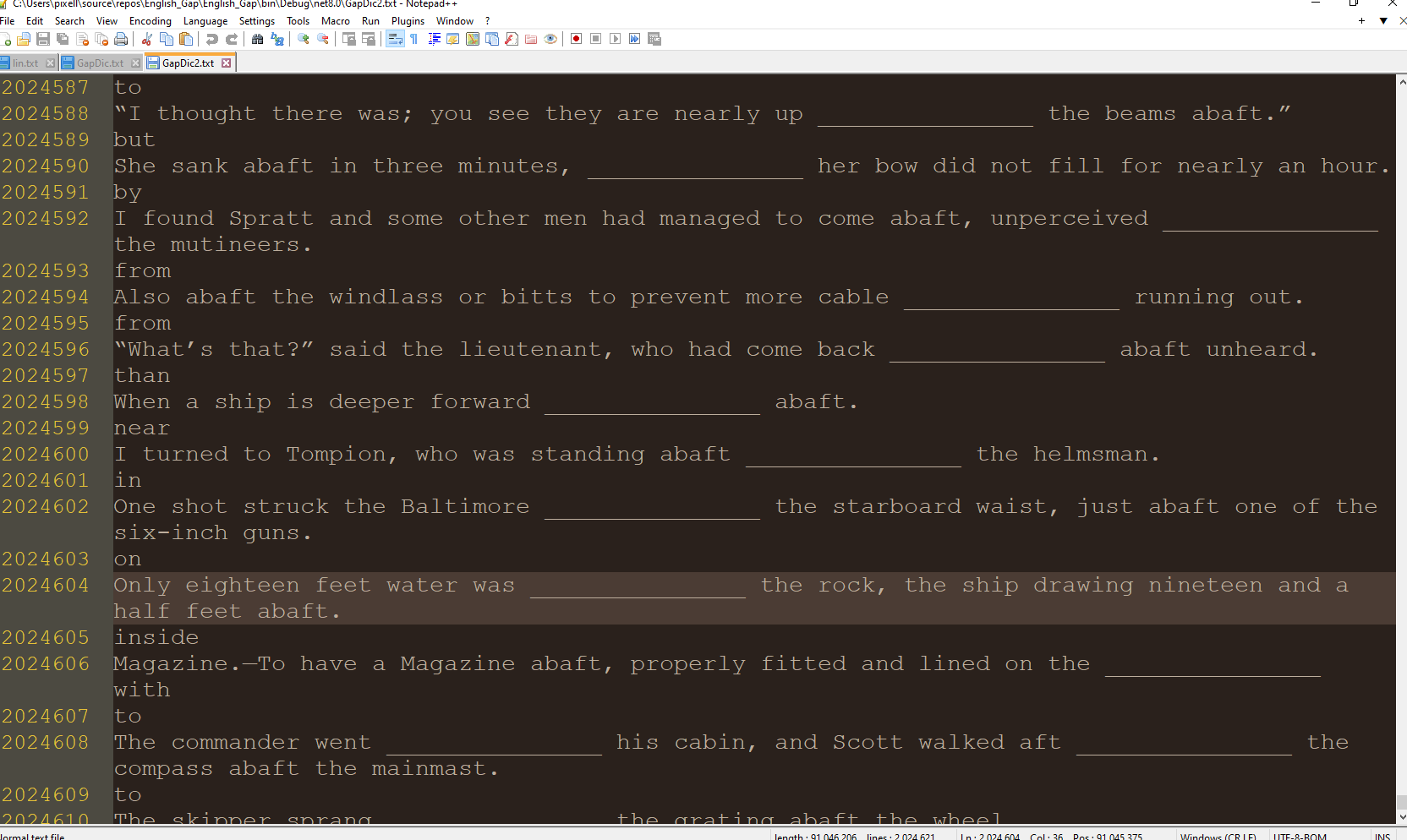 One Million English Fill the Gaps Tests 英英 FreeMdict Forum
