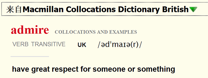Macmillan Collocations Dictionary Online - 英英 - FreeMdict Forum
