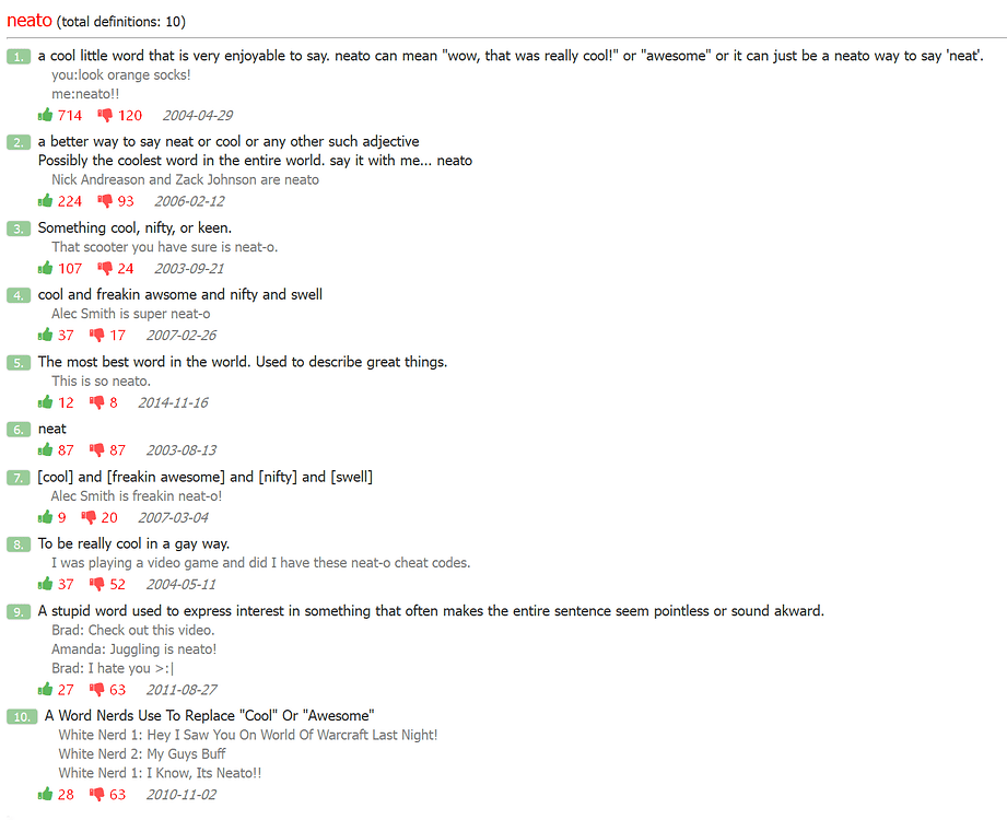 求一份 Urban dictionary 的css 如下图 - 资源求助 - FreeMdict Forum