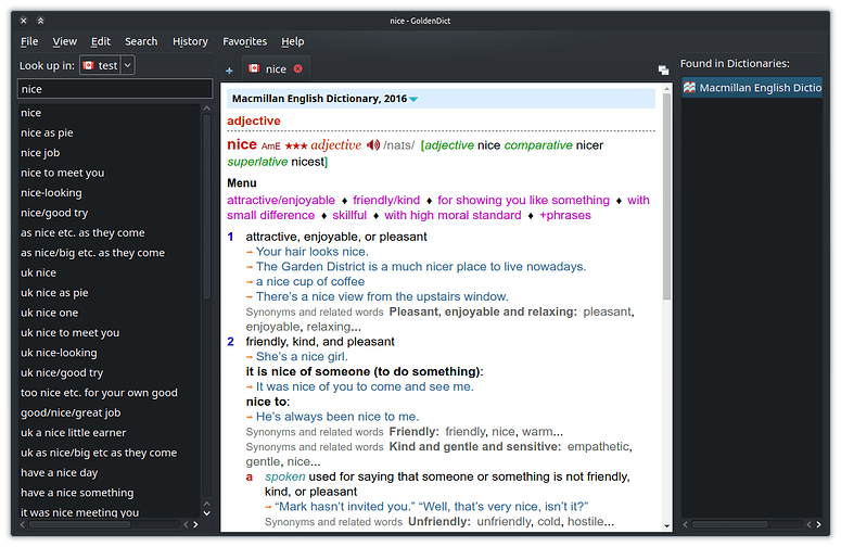 GoldendDict-ng 暗色模式 和 暗色阅读模式 - GoldenDict-ng - FreeMdict Forum