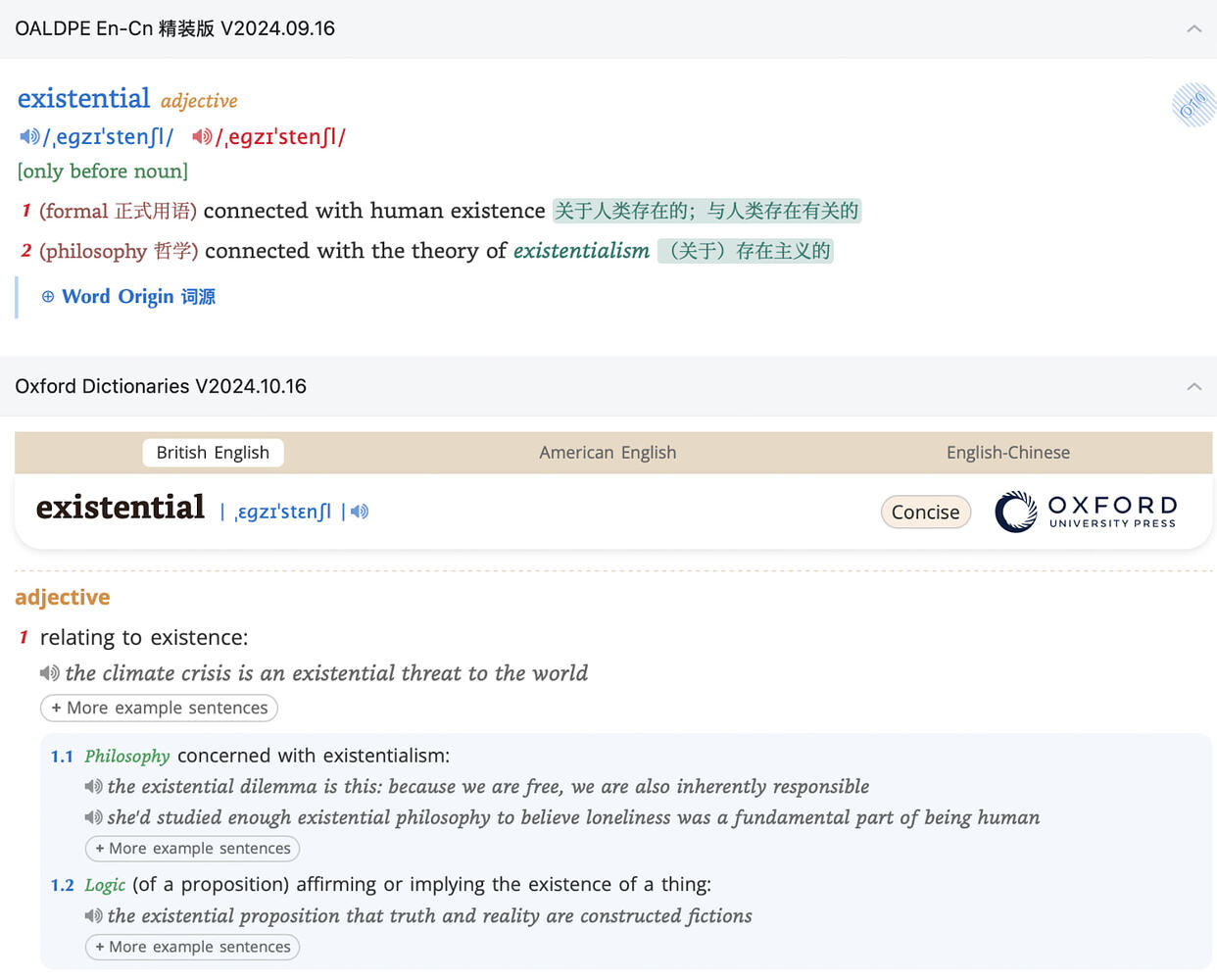 Oxford Dictionaries 2024 - 词典装饰排版交流分享 - FreeMdict Forum