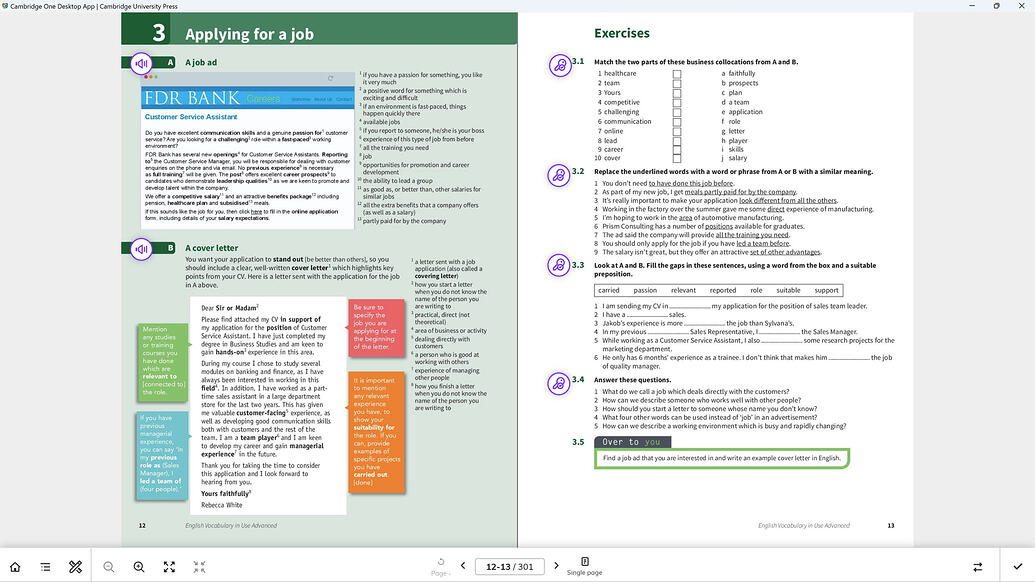 《剑桥英语词汇》中英文PDF音频点读全链接版+学习光盘 - 电子书 - FreeMdict Forum
