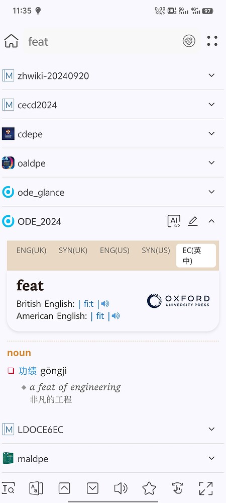 Oxford Dictionaries 2024 - 词典装饰排版交流分享 - FreeMdict Forum